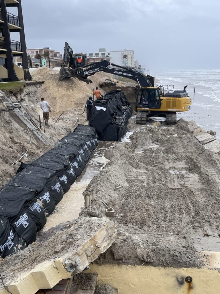 Shoreline Stabilization & Drainage - East Coast Marine Construction
